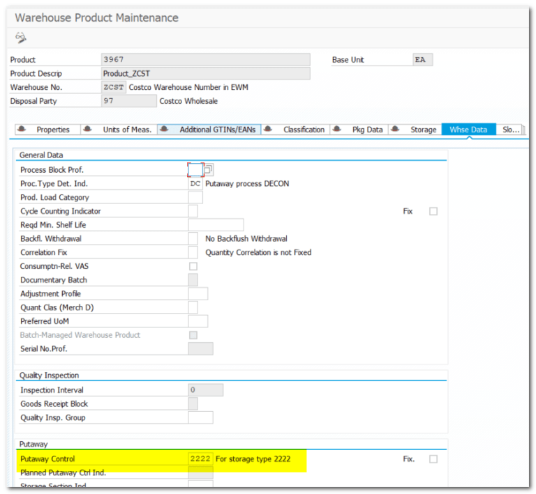5. Process Oriented Storage Control – SAP Quick Guide