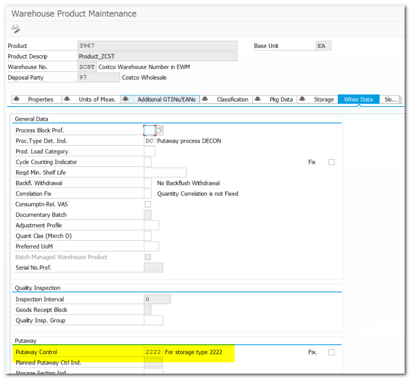 5. Process Oriented Storage Control – SAP Quick Guide