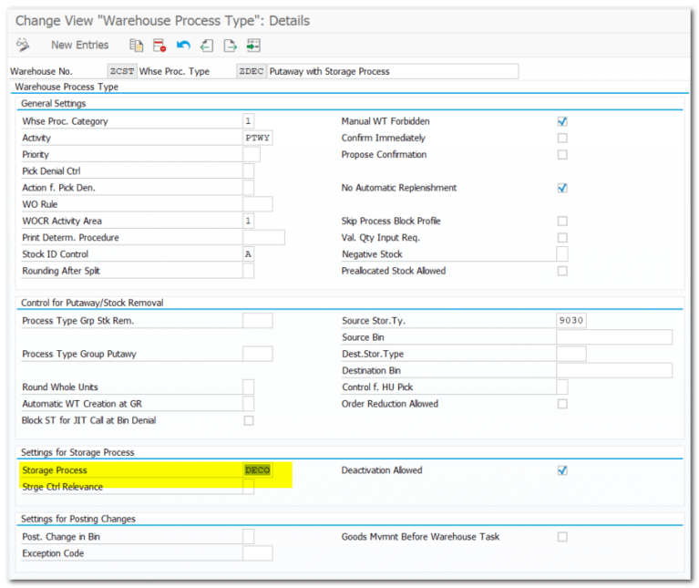 5. Process Oriented Storage Control – SAP Quick Guide