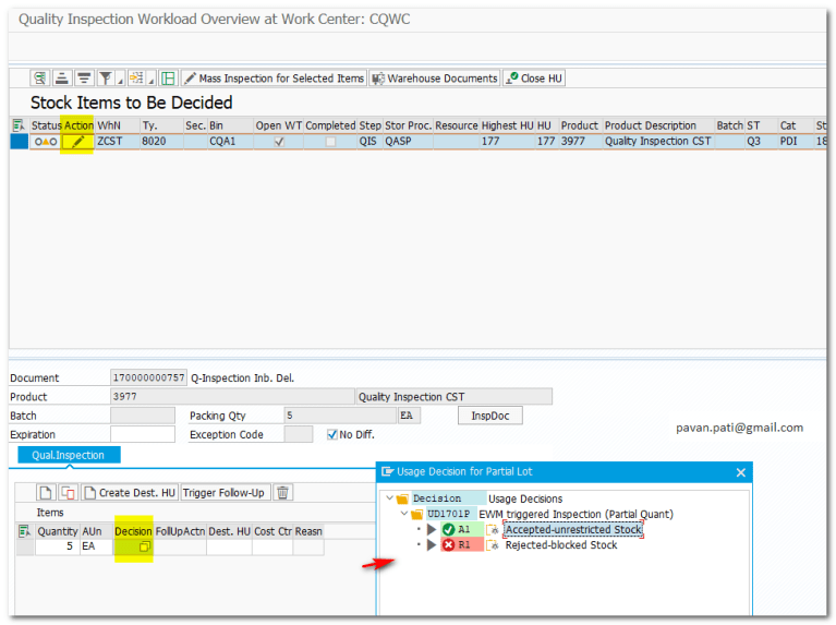 6. Quality Inspection – SAP Quick Guide