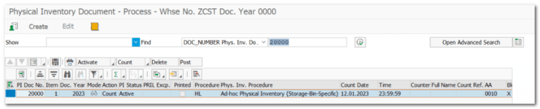 11. EWM Physical Inventory – SAP Quick Guide