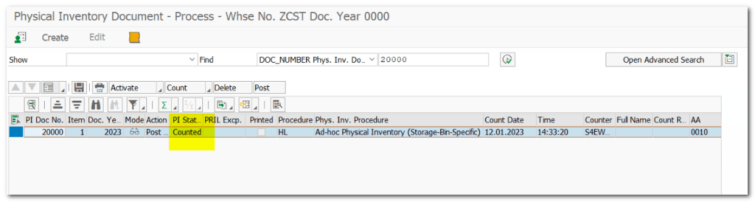 11. EWM Physical Inventory – SAP Quick Guide
