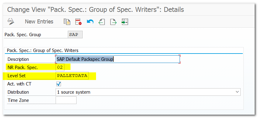 7. Package Specification – SAP Quick Guide