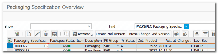 7. Package Specification – SAP Quick Guide