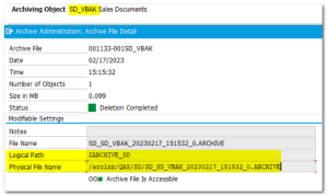 Data Archiving – SAP Quick Guide