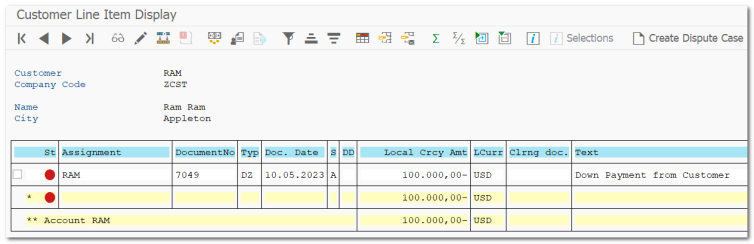 5.1. Advance Payment(Customer) – SAP Quick Guide