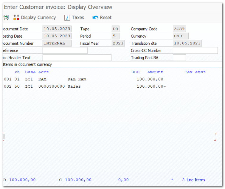 5.1. Advance Payment(Customer) – SAP Quick Guide